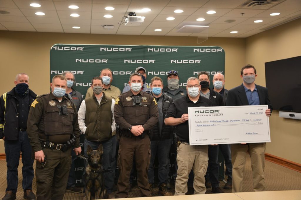 K9 Program Donation – Parke County Sentinel